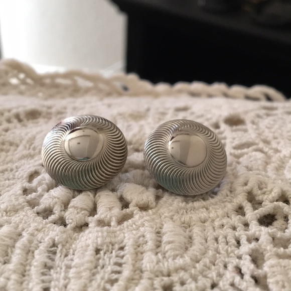 Marvella | Jewelry | Vintage Marvella Earrings Silver Finish 95s | Poshmark
